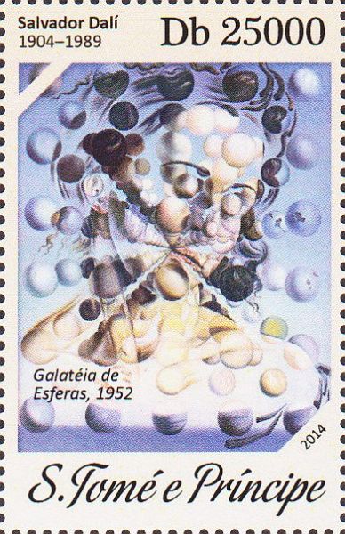 Filatelistische aandacht voor: Salvador Dalí (30) - Optische Fenomenen