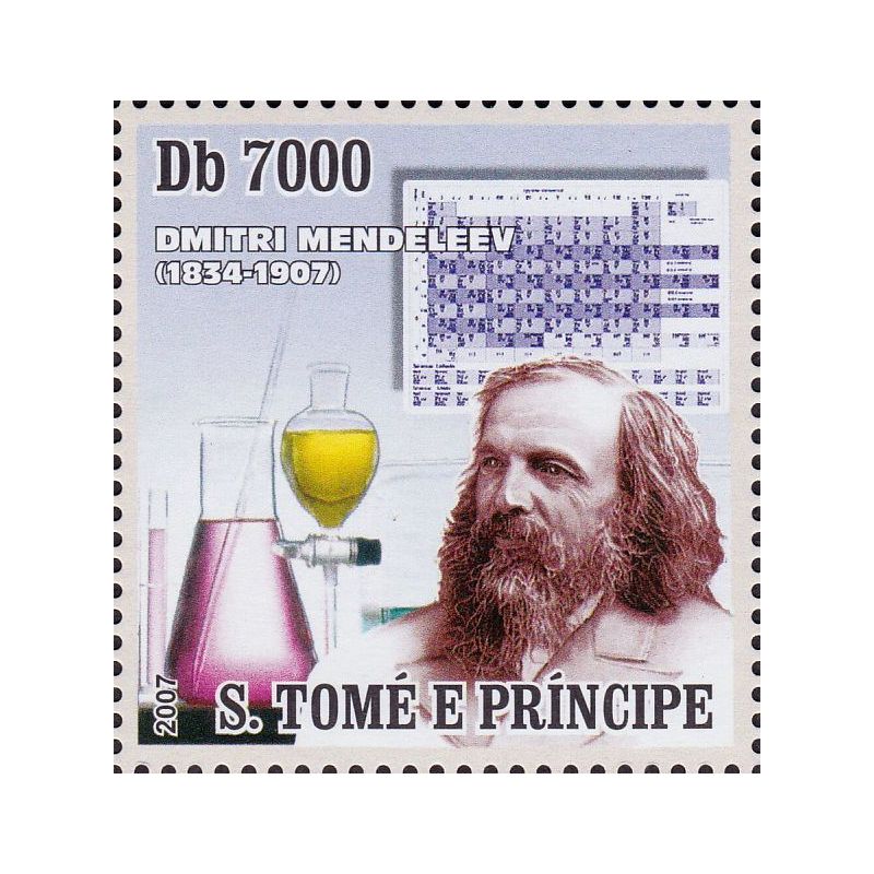 Filatelistische aandacht voor: Dmitri Ivanovitsj Mendelejev (1) - Optische Fenomenen