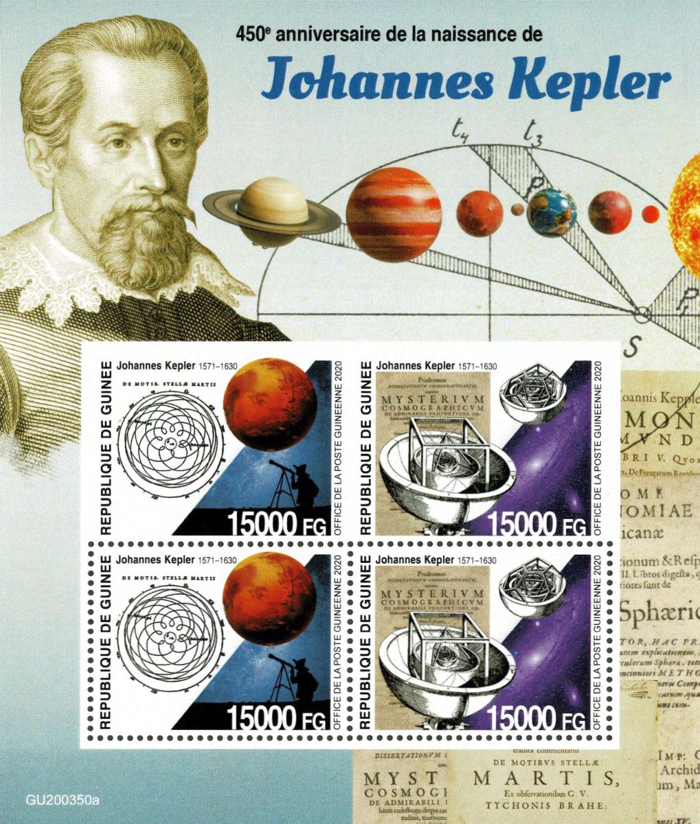Filatelistische aandacht voor: Johannes Kepler (5) - Optische Fenomenen