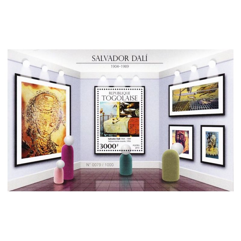 Filatelistische aandacht voor: Salvador Dalí (18) - Optische Fenomenen