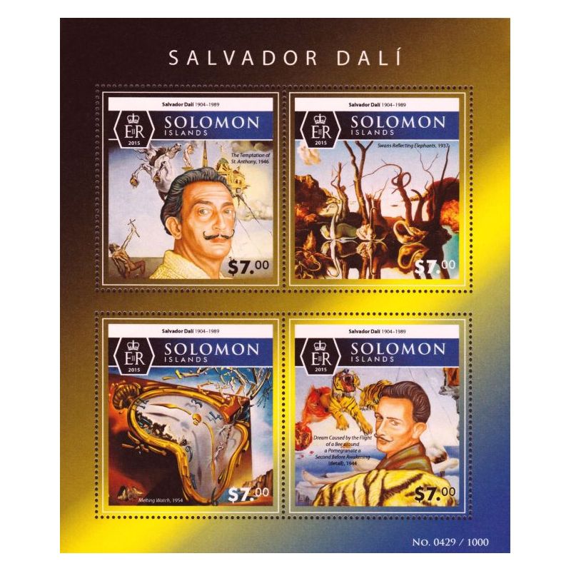 Filatelistische aandacht voor: Salvador Dalí (11) - Optische Fenomenen