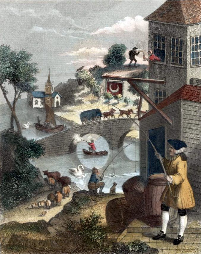 William Hogarth versnelde gebruik van optisch bedrog - Optische Fenomenen