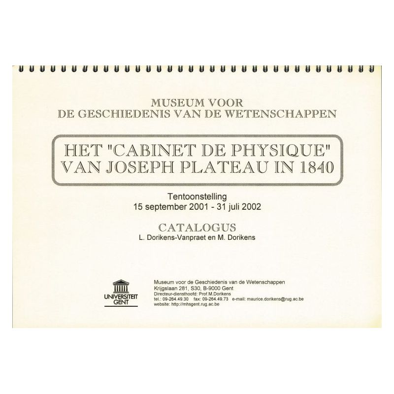 Het leven en werk tussen kunst en wetenschap van Joseph Plateau (1 ...