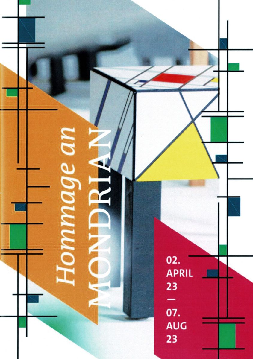 Eerbetoon aan Mondriaan - Optische Fenomenen
