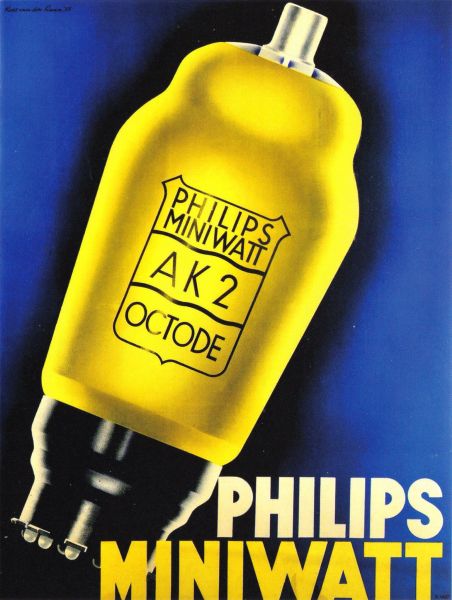 Philips reclame-affiches zijn lithografische kunstwerken - Optische ...