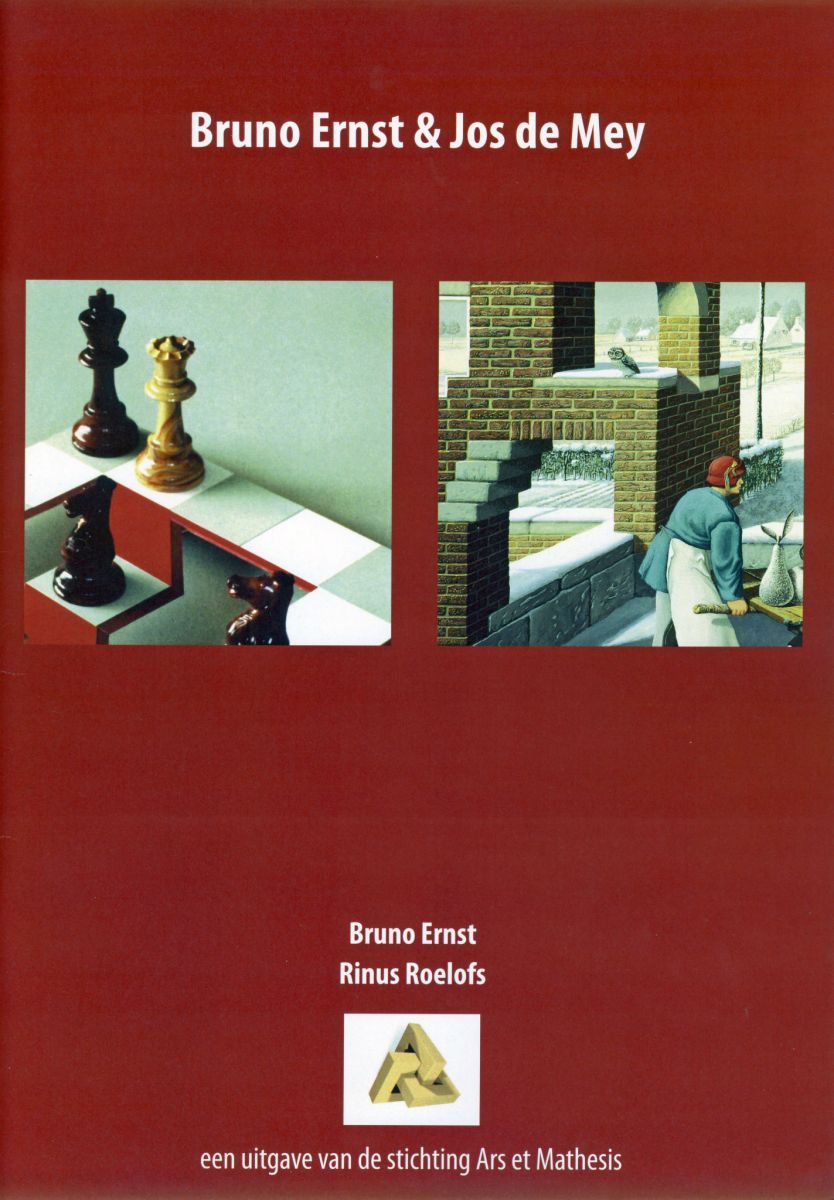 Mooie kunstbrochure over Bruno Ernst en Jos de Mey - Optische Fenomenen