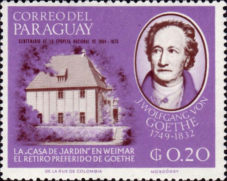 Filatelistische aandacht voor: Johann Wolfgang von Goethe (13 ...